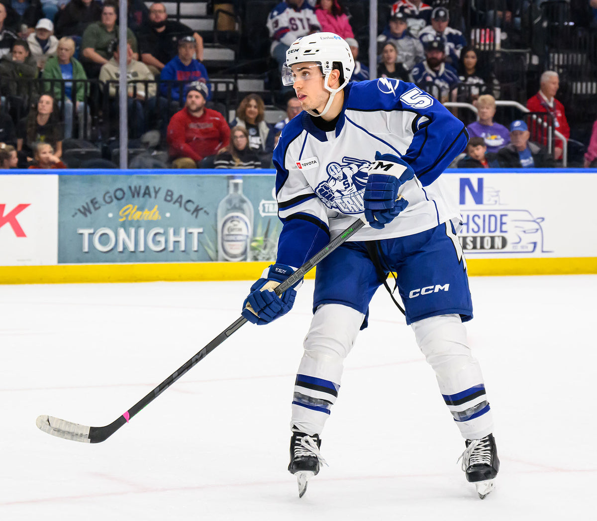 #54 Lucas Edmonds Nameplate - 2023-24 Pink in the Rink – Syracuse ...