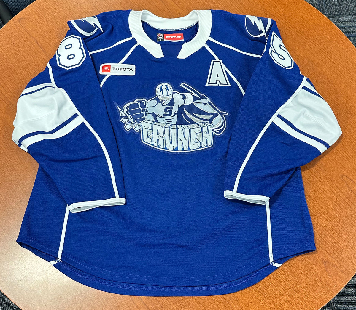 #85 Daniel Walcott Blue Jersey - 2024-25 – Syracuse Crunch Official ...