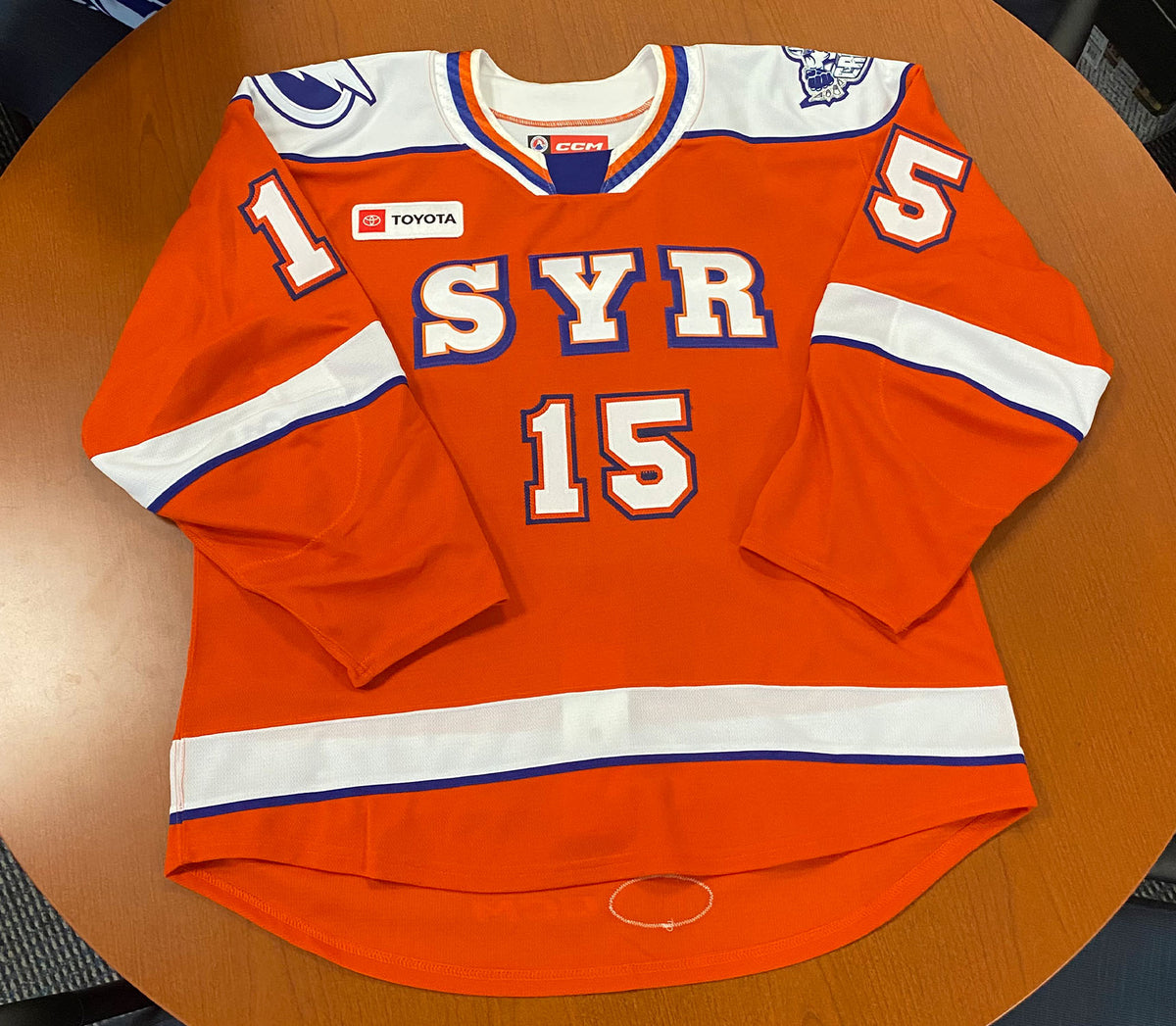 #15 Austin Magera Orange Jersey - 2023-24 – Syracuse Crunch Official ...