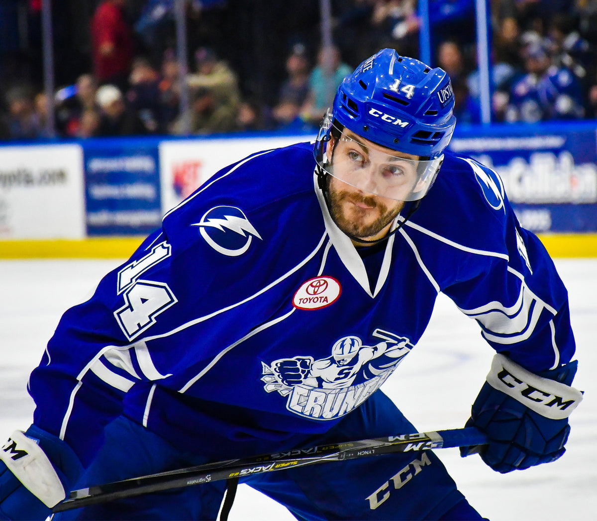 #14 Kevin Lynch Home Nameplate - 2019 Calder Cup Playoffs – Syracuse ...