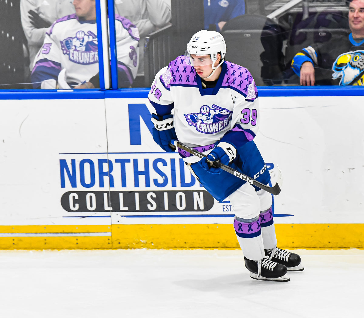 #39 Gage Goncalves Hockey Fights Cancer Nameplate - December 16, 2022 ...